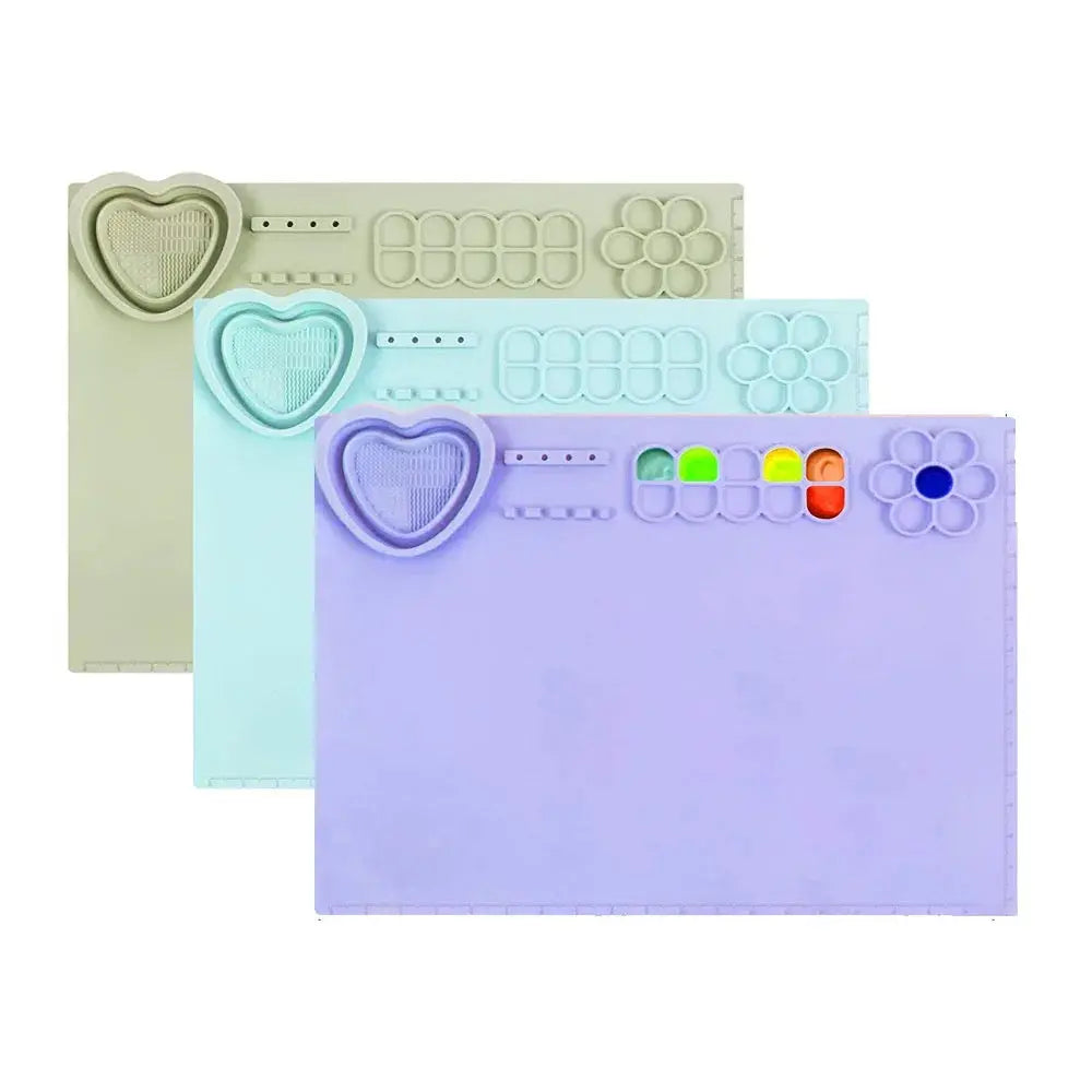 Kids Mess-Free Silicone Painting Mats for Kids – TrendyKid